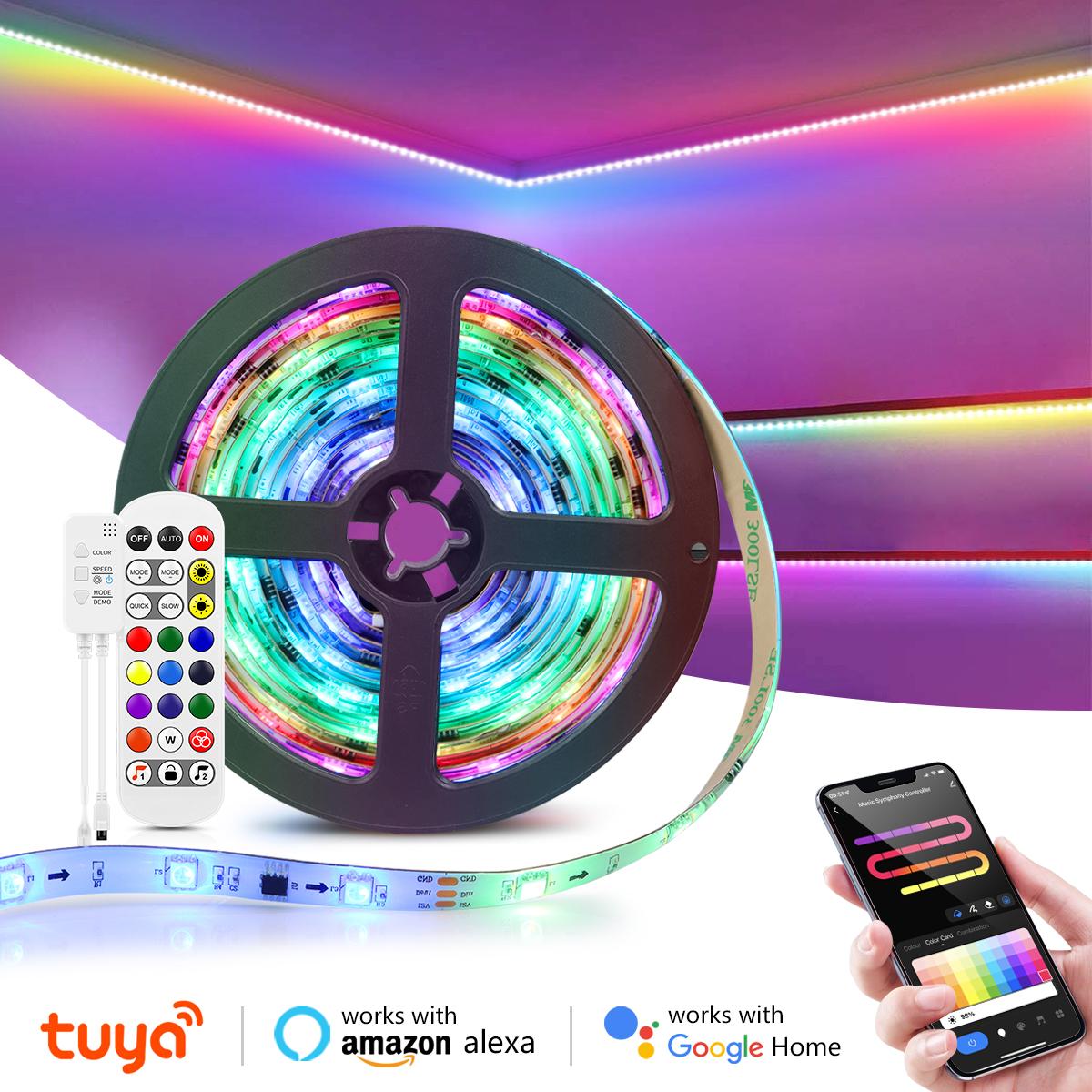 Compara Los Precios M s Bajos WS2811 5050 RGB LED Tira De Luz LED Compara Los Precios M s Bajos WS2811 5050 RGB LED Tira De Luz LED
