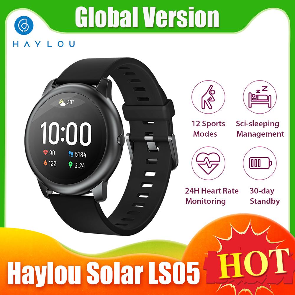 Buy The Xiaomi Haylou Solar LS05 smartwatch with a 1.28 inch screen ...